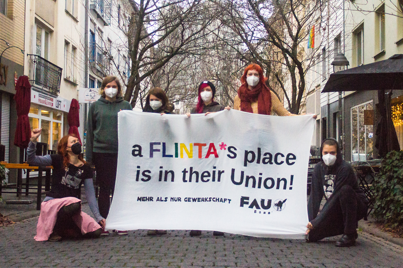 FLINTA* Section formed at FAU Bonn – Freie Arbeiter*innen-Union Bonn